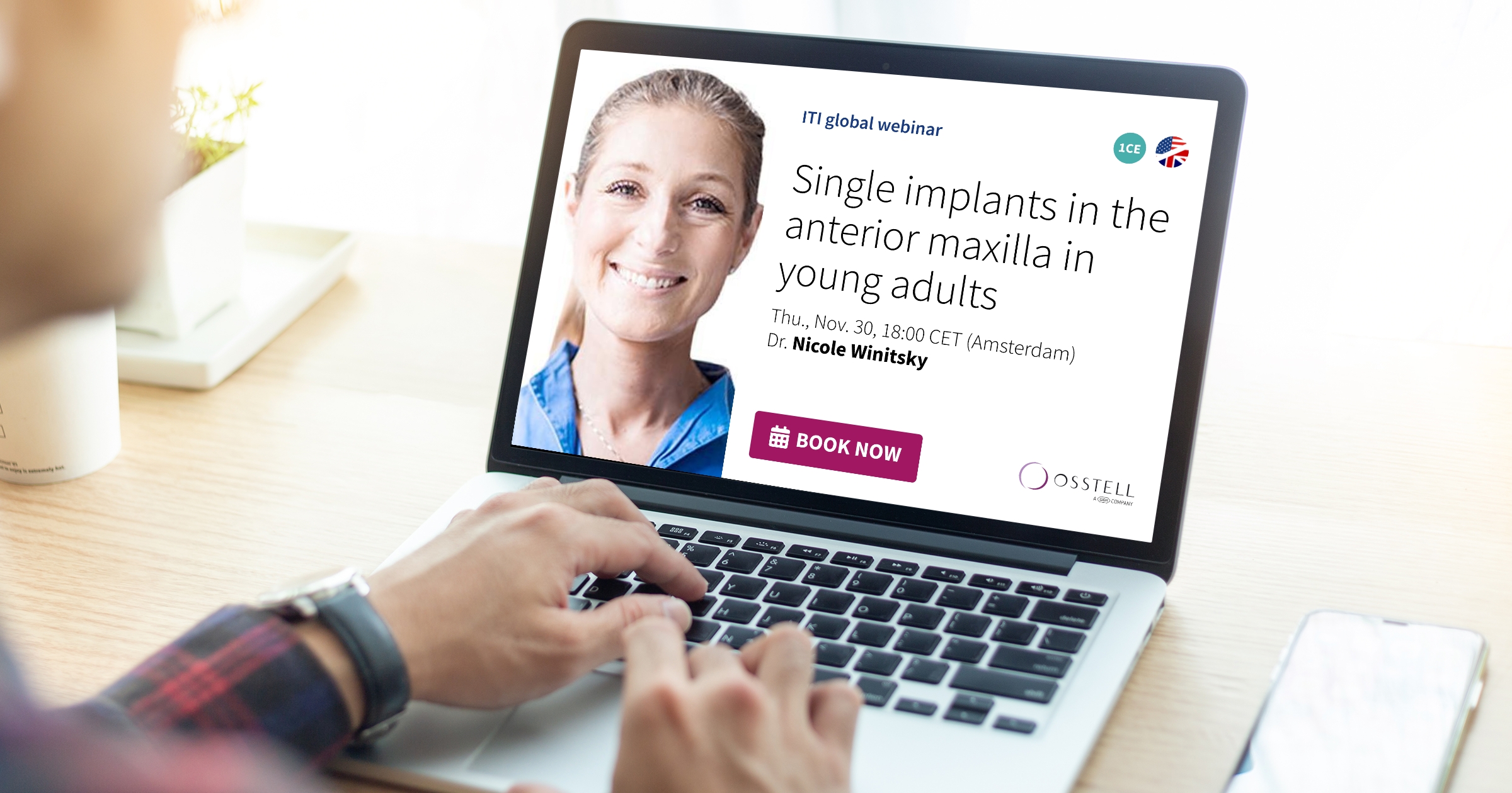 Single implants in the anterior maxilla in young adults